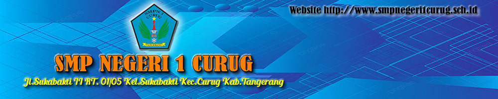 Selamat Datang di Website Resmi SMP NEGERI 1 CURUG